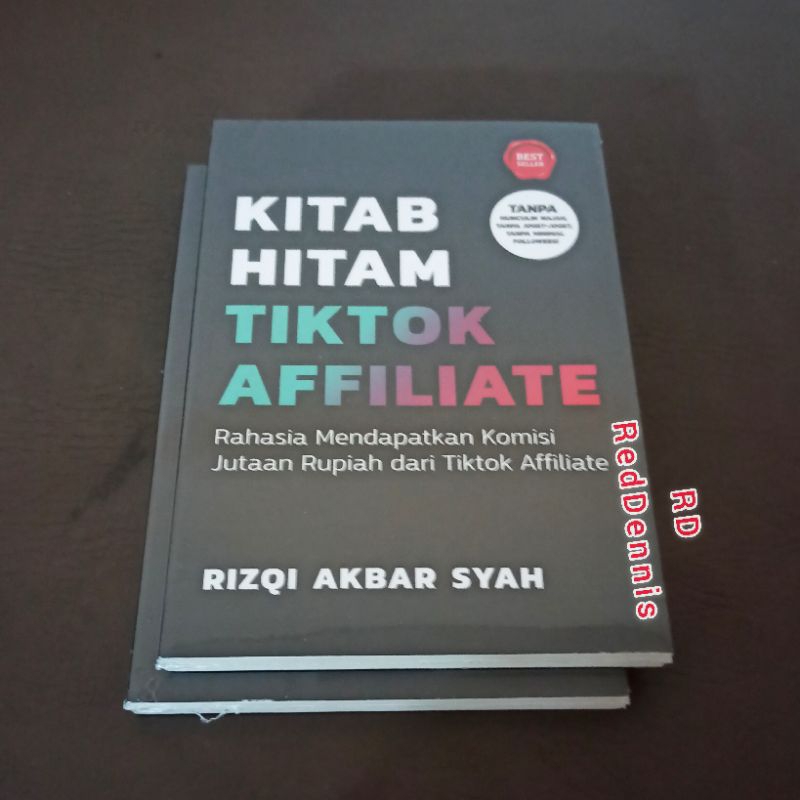 Jual Kitab Hitam TikTok Affiliate - Rizqi Akbar Syah | Shopee Indonesia
