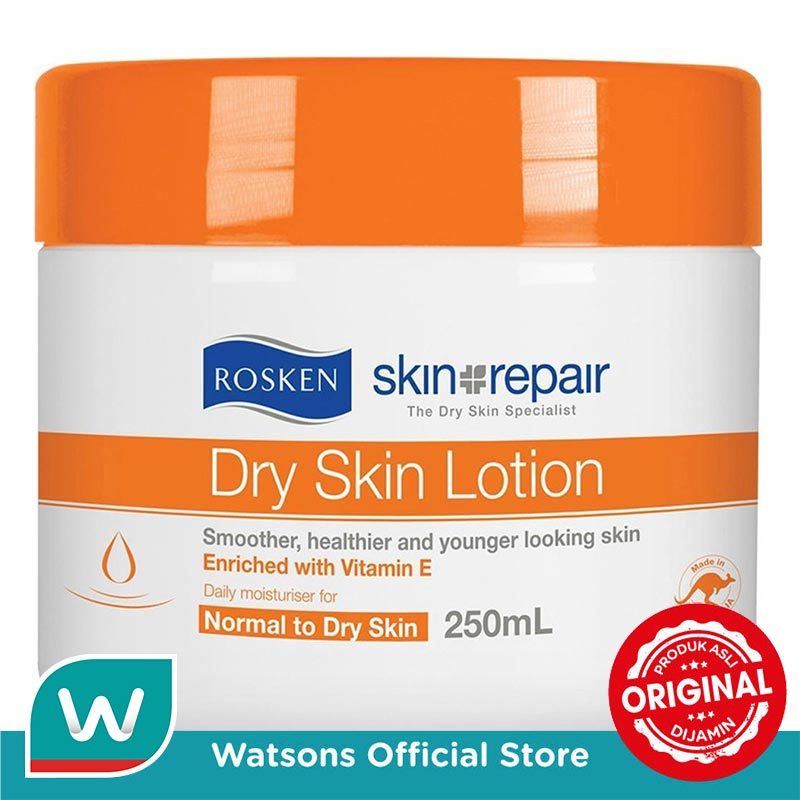 Jual Rosken Dry Skin Lotion 250g | Shopee Indonesia