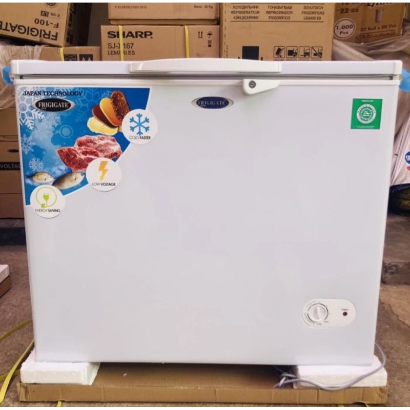 Jual FRIGIGATE F200LV FREEZER KAPASITAS UKURAN 200 LITER | Shopee Indonesia