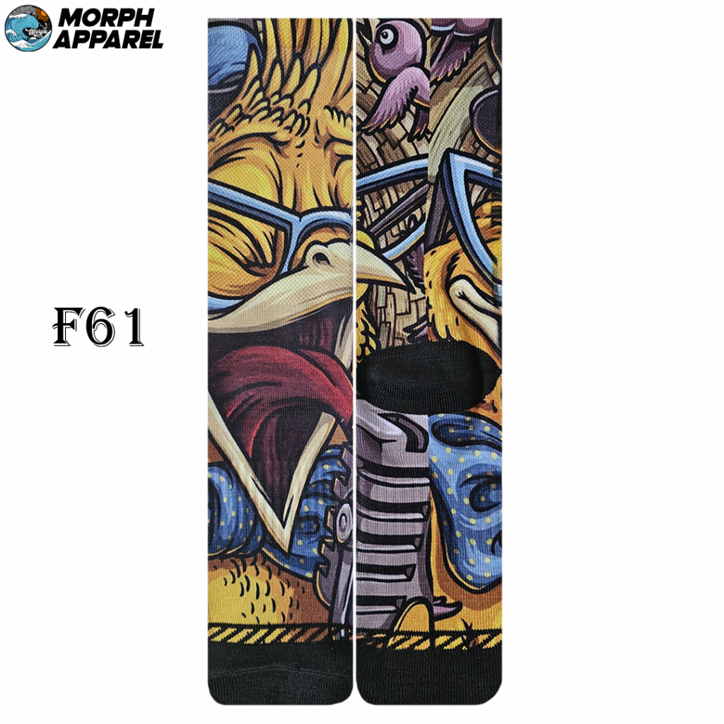 Jual Kaos Kaki FullPrint - No. F61 Kaos Kaki Singing Bird Dodo FF ...