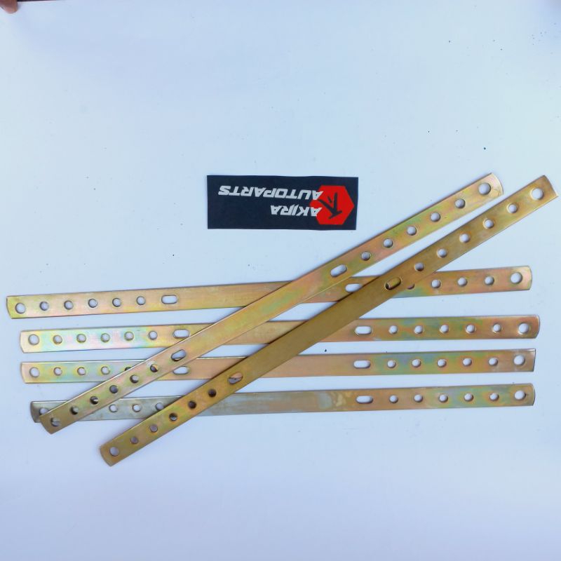 Jual Plat Besi Lubang Braket Bracket Besi Variasi Penguat Panjang 50 cm ...