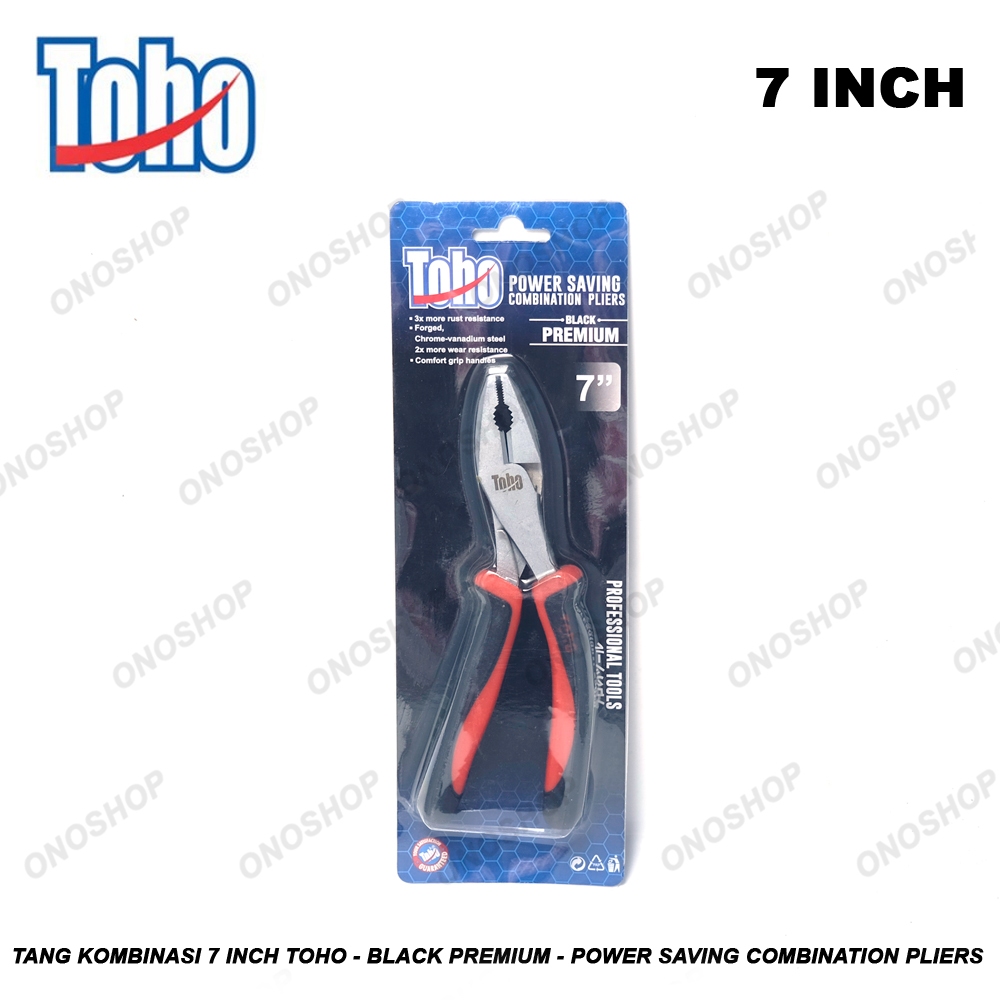 Jual Tang Kombinasi 7 Inch Toho - Black Premium - Power Saving ...