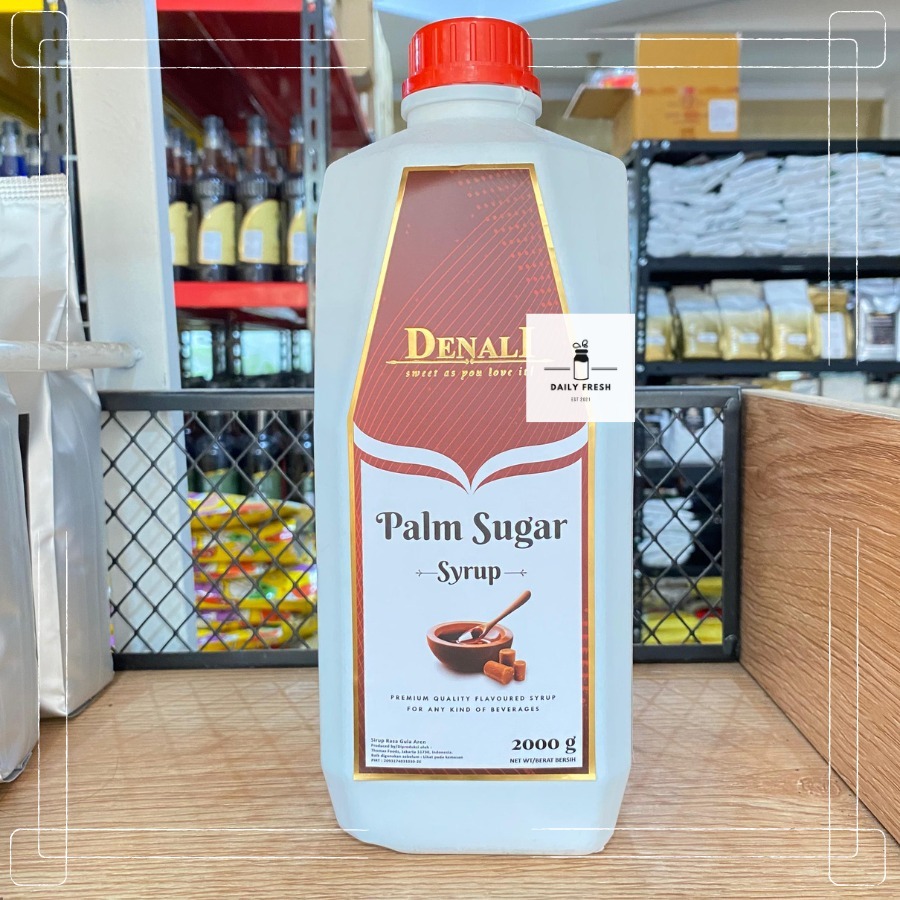 Jual Denali Palm Sugar Syrup Sauce Sirup Gula Aren - 2000 gr | Shopee ...