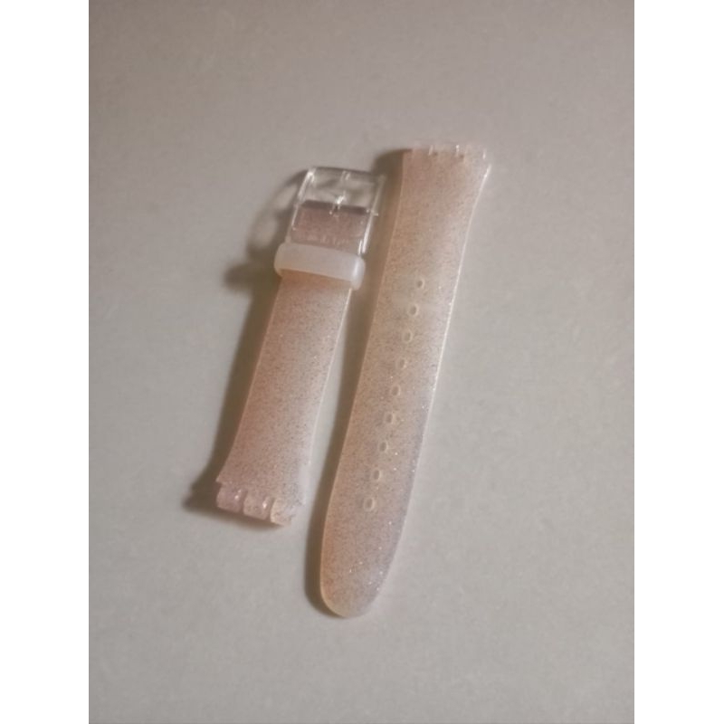 Jual Strap Jam Swatch New Gent Size 19mm Original | Shopee Indonesia