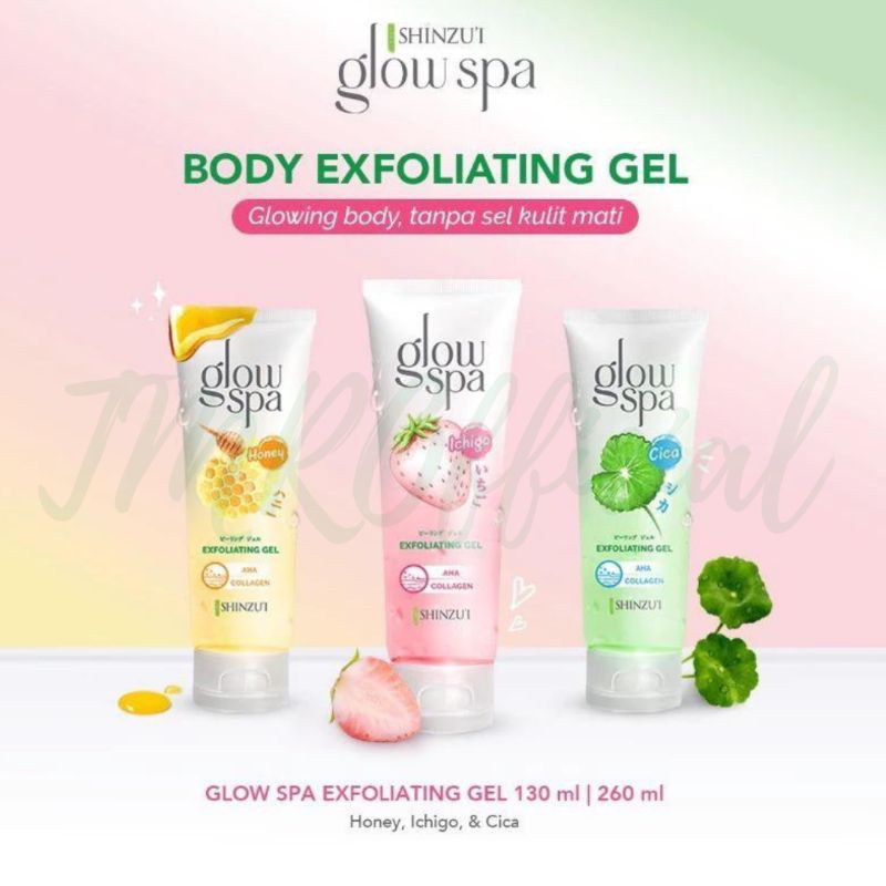 Jual SHINZUI GLOW SPA BODY SPA EXFOLIATING GEL SPA 130ML ALL VARIAN ...
