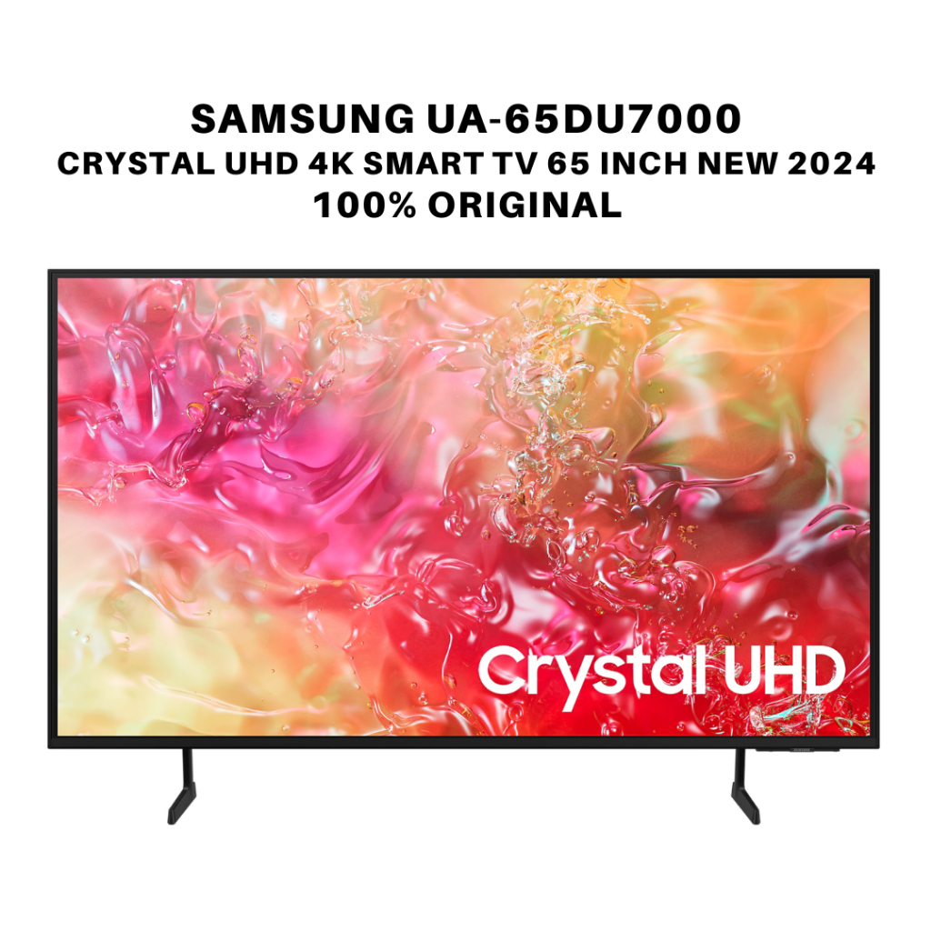 Jual SAMSUNG UA-65DU7000 smart tv 65 inch uhd 4k new 2024 65du7000 ...