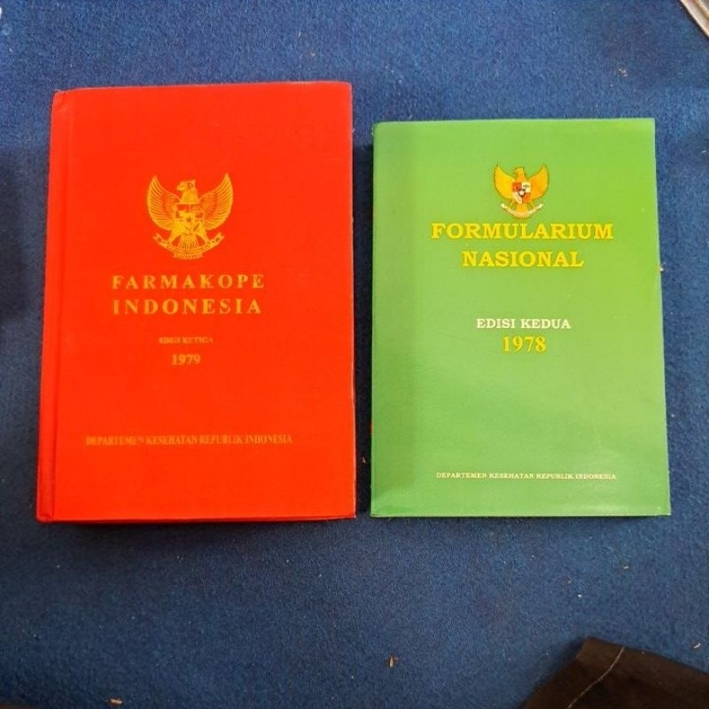 Jual paket Farmakope edisi 3 dan fornas | Shopee Indonesia