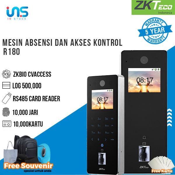 Jual Mesin Absensi Dan Akses Kontrol RFID ZKTECO F35 | MAGIC R180 GARANSI RESMI | Shopee Indonesia