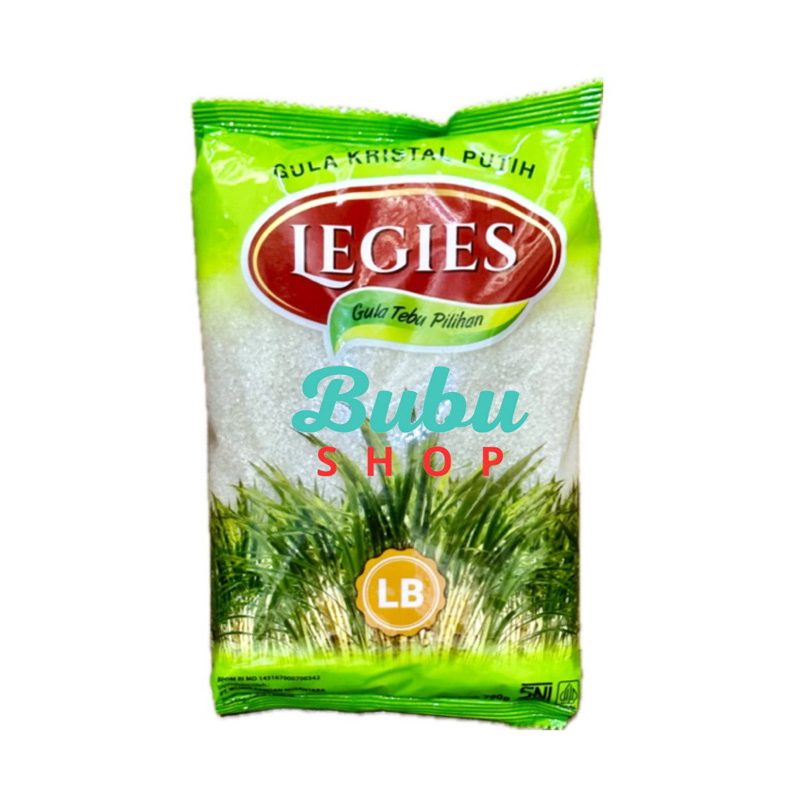 Jual Gula pasir LEGIES tebu asli 790 gram | Shopee Indonesia