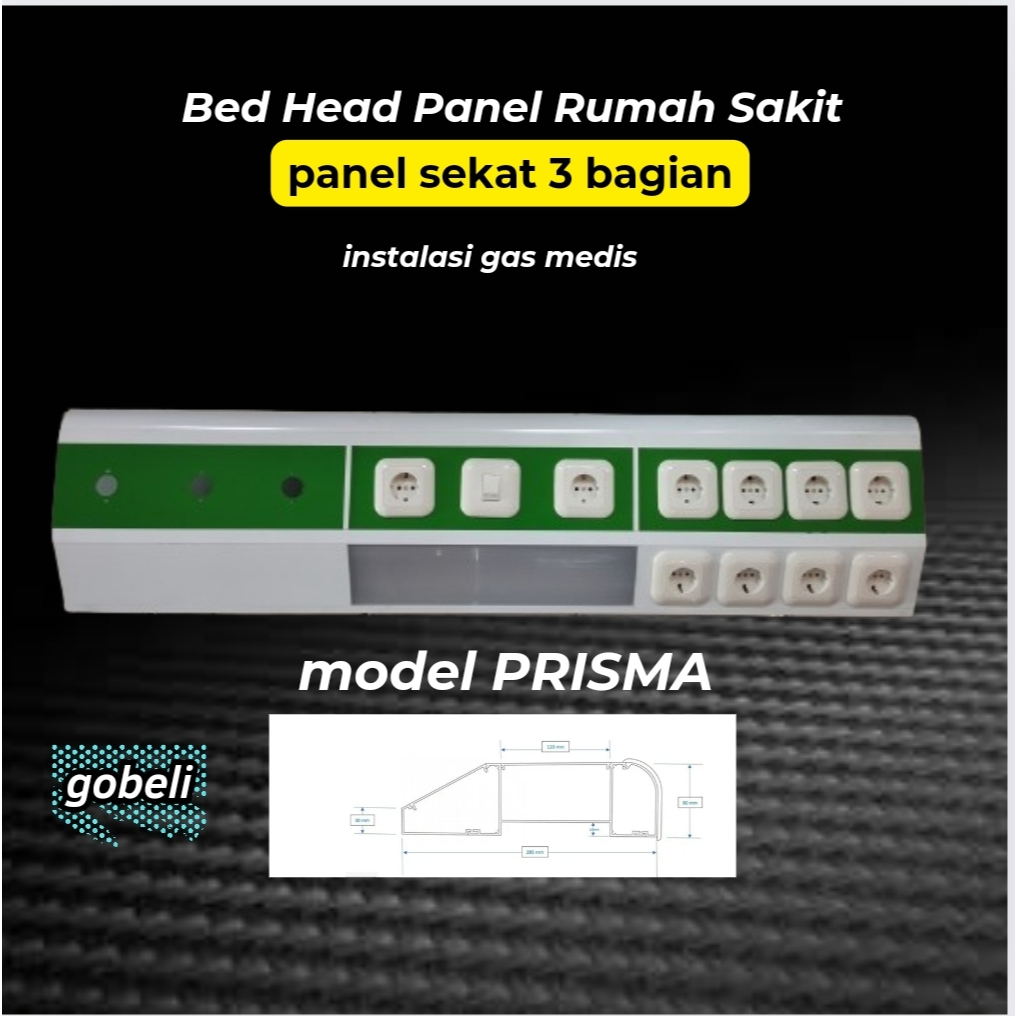 Jual Bed Head Panel Rumah Sakit model PRISMA | Shopee Indonesia