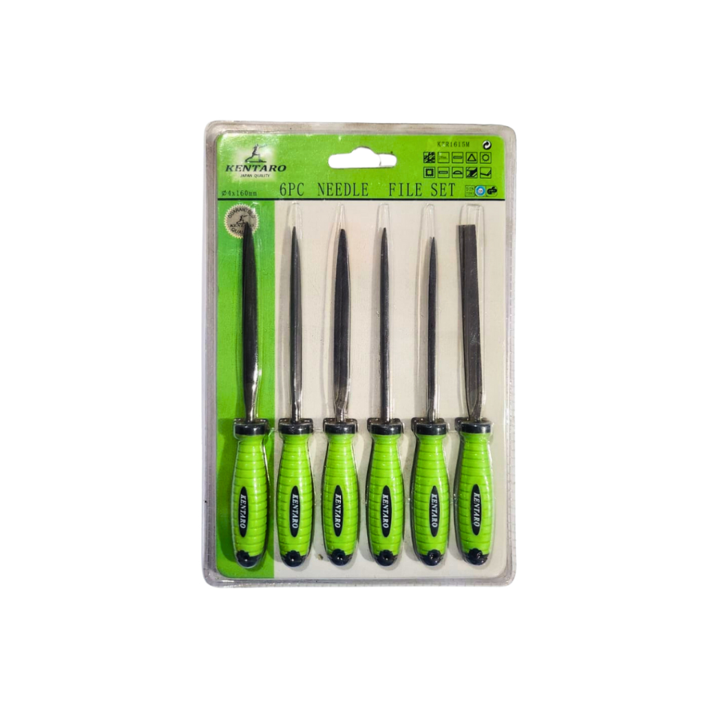 Jual Kentaro Kikir Besi 4", 6pc Needle File Set | Shopee Indonesia