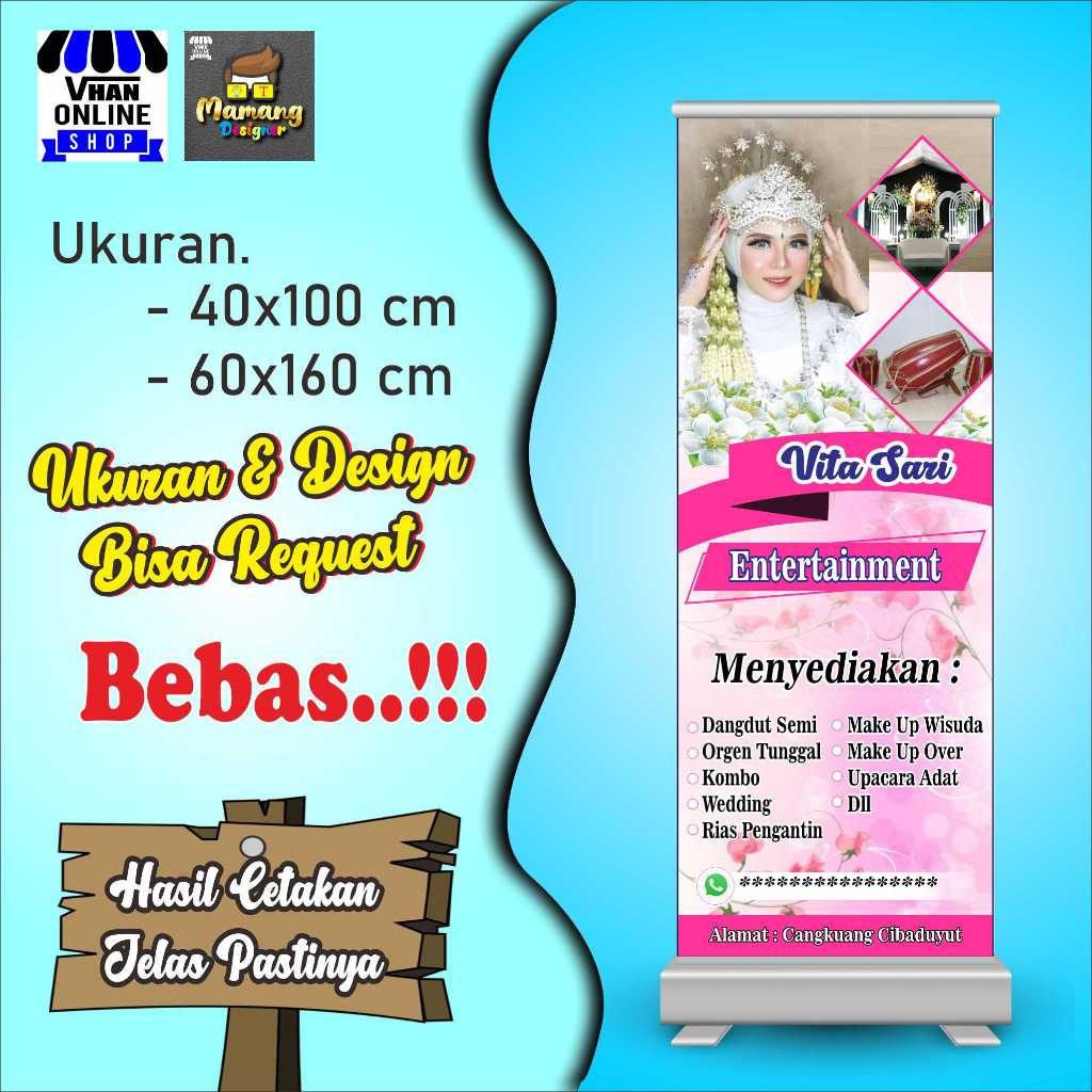 Jual Spanduk, Banner, Mmt Rias Pengantin, Dekor Wedding, Keren | Shopee ...