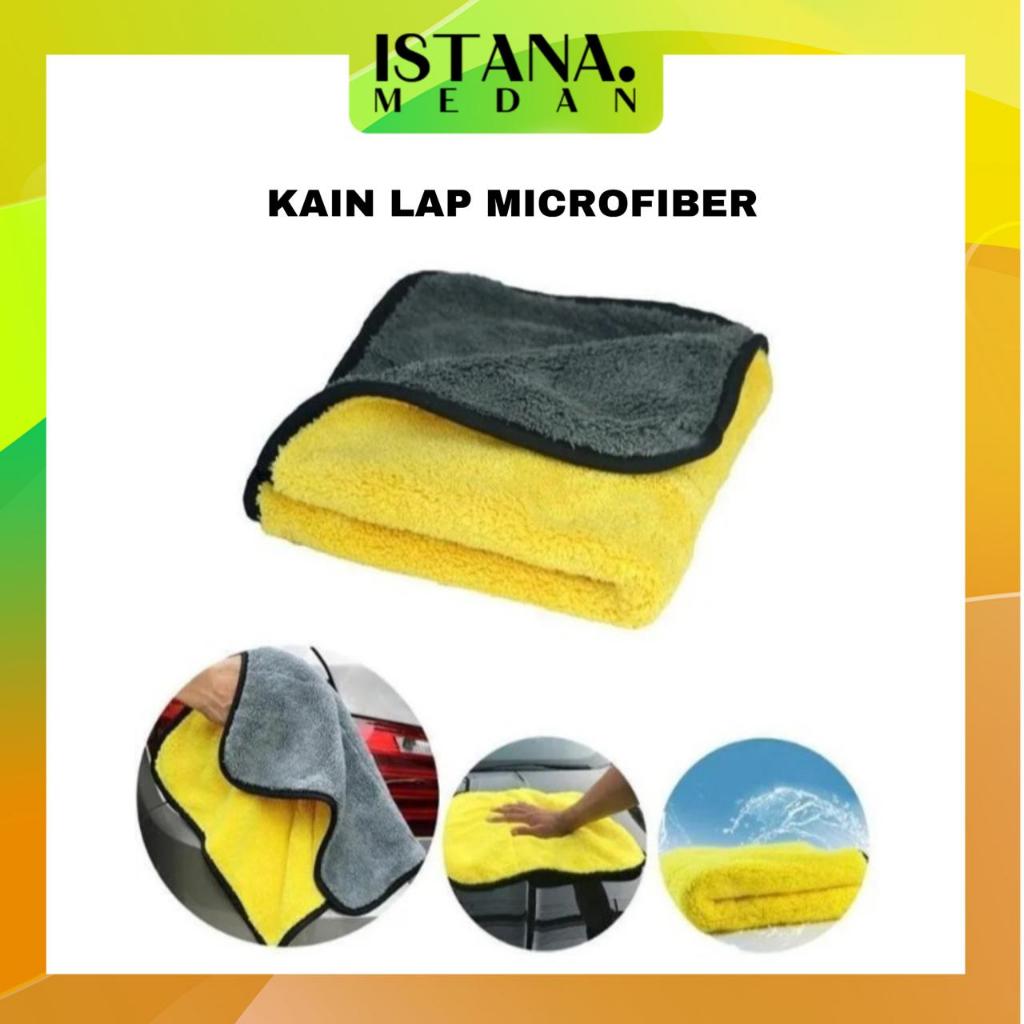 Jual KAIN LAP MICROFIBER 2 WARNA PREMIUM TEBAL LEMBUT SERBAGUNA / LAP ...