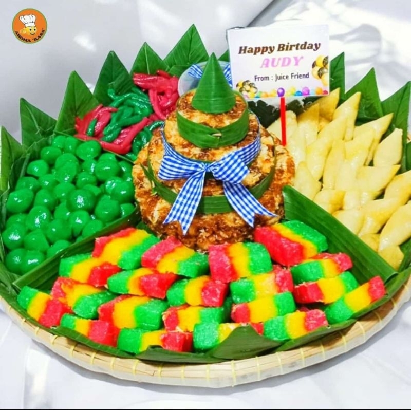 Jual Kue Tampah Kukusan / Tumpeng getuk/Tumpeng sawut/Jajanan pasar ...