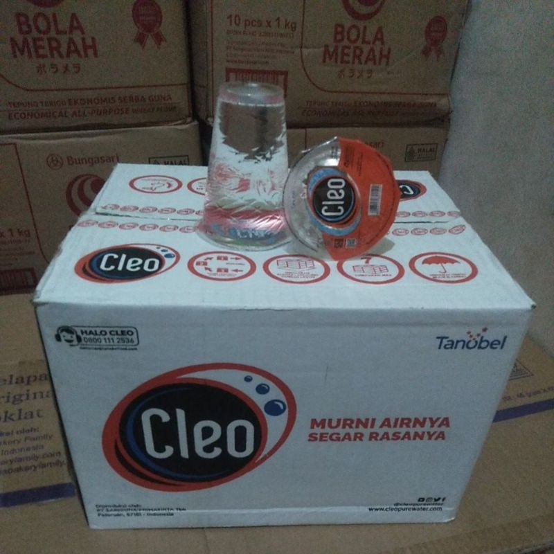 Jual Cleo Cup 220ml x 40 cup | Shopee Indonesia
