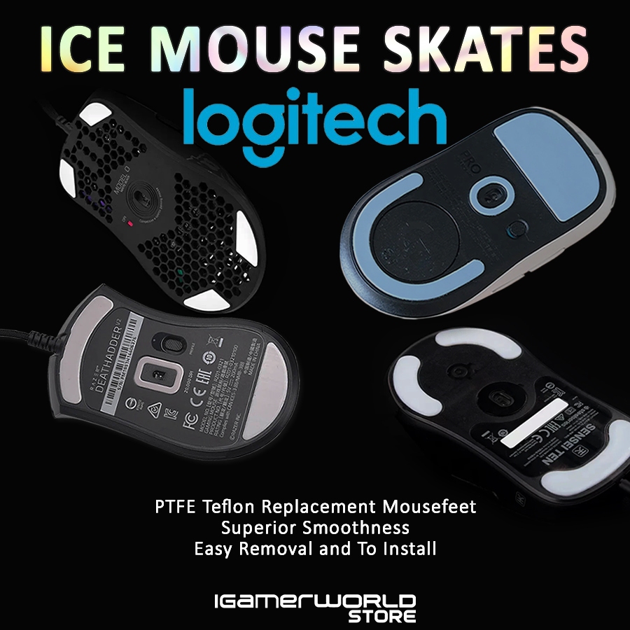 Jual Tiger Gaming Arc ICE Edition Mousefeet Glide Logitech | Shopee ...