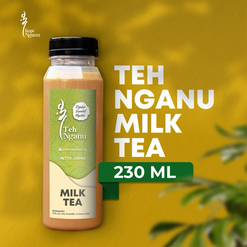 Jual Milk Tea Dari Teh Hitam Premium Kayu Aro 230ML | Shopee Indonesia