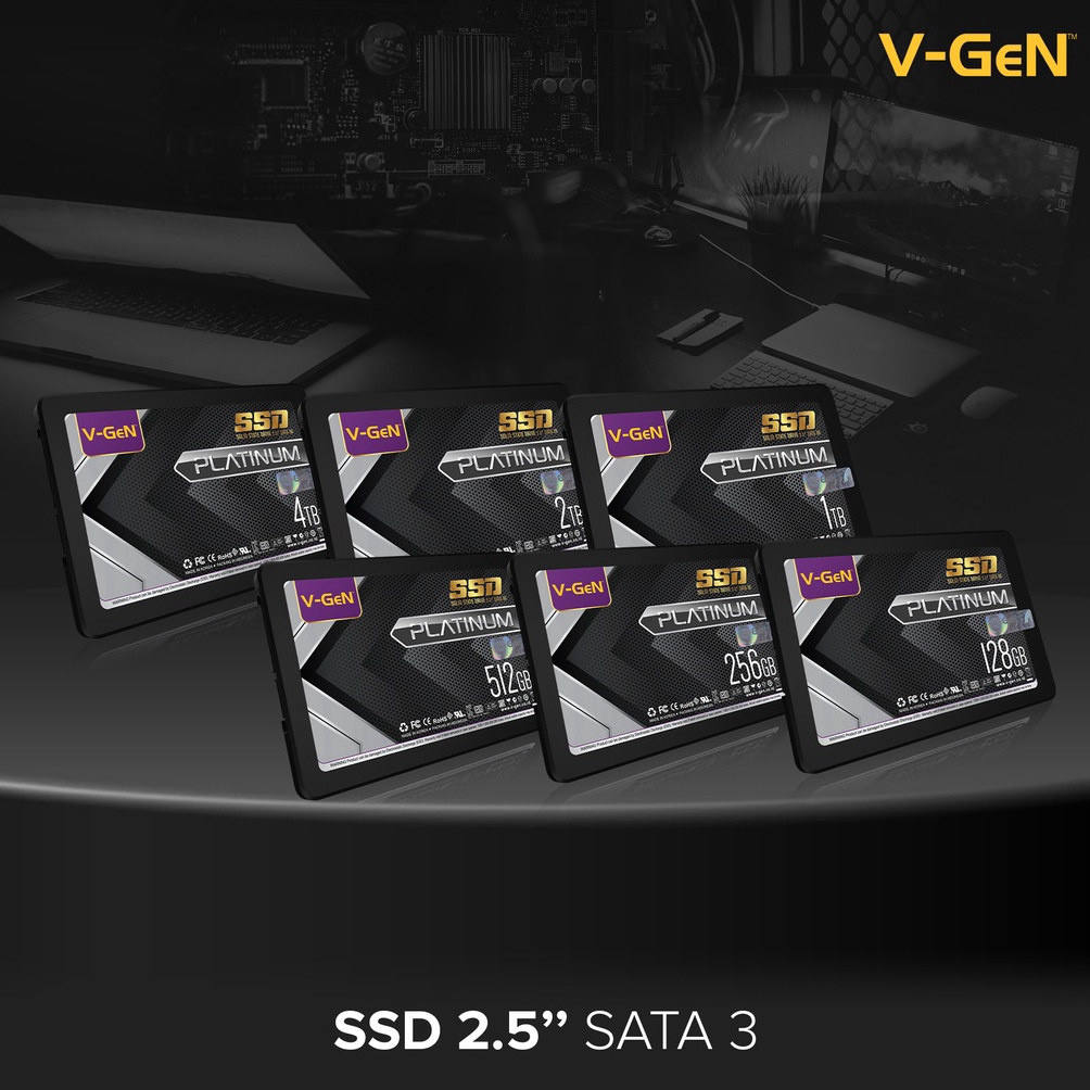 Jual SSD 128GB 256GB 512GB 1TB VGeN 12GB 24GB 48GB 96GB VGEN HDD Caddy ...