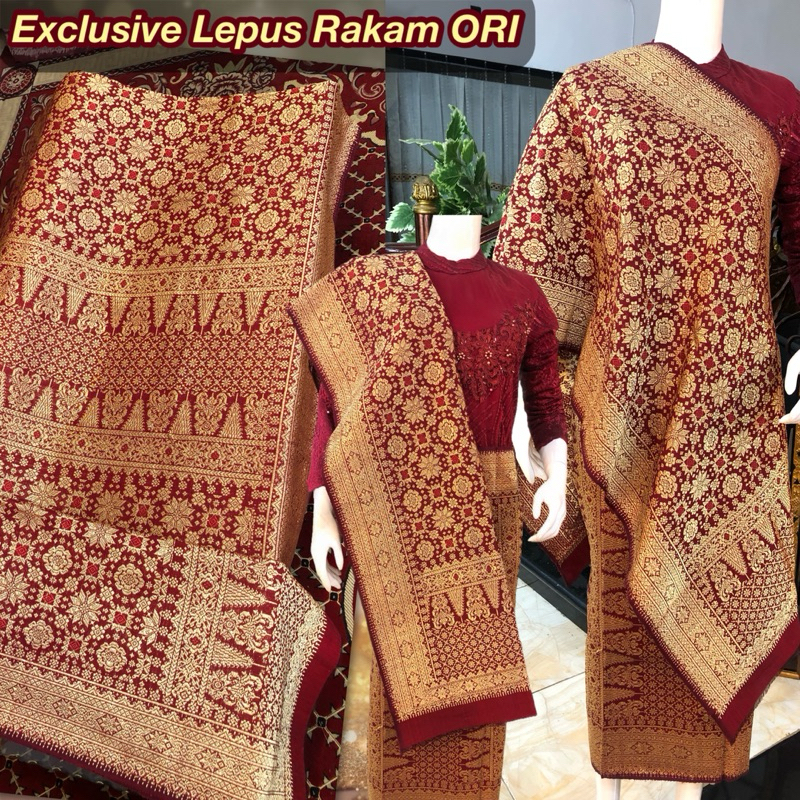 Jual SPESIAL EXCLUSIVE Lepus Rakam Berlian ORI /Songket Tenun Palembang asli Tenun Tangan/ilham ...