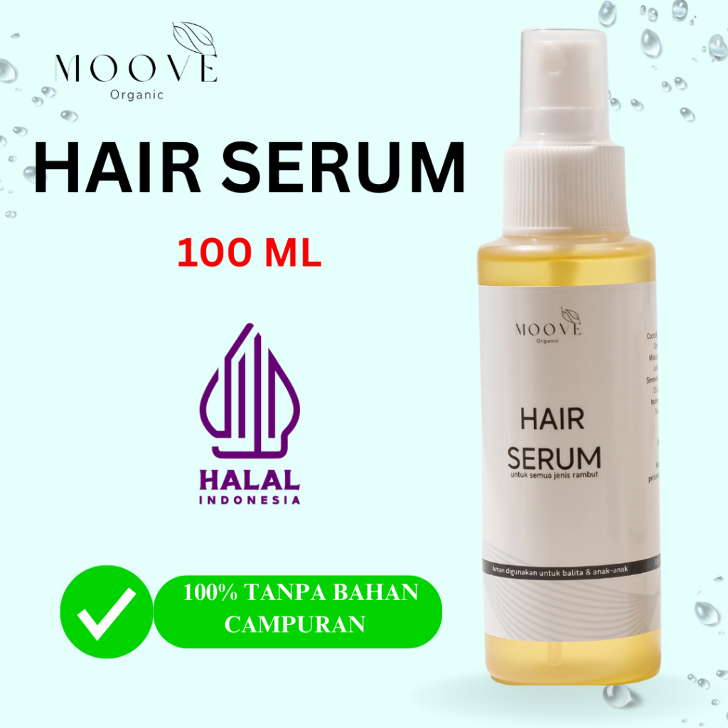 Jual Moove Hair Serum 100% Original - Vitamin penumbuh rambut rontok ...