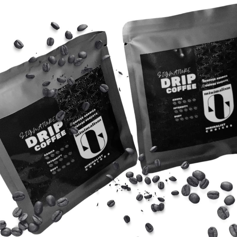 Jual DRIP COFFEE SIGNATURE | MINIMALISM | Shopee Indonesia