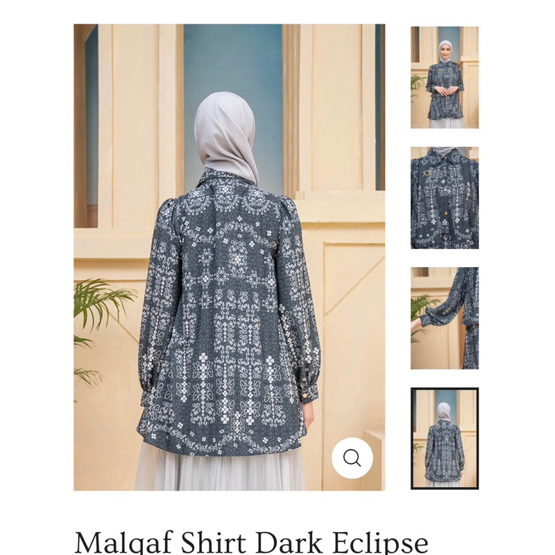 Jual Malqaf Shirt Dark Eclipse Wearing Klamby | Shopee Indonesia