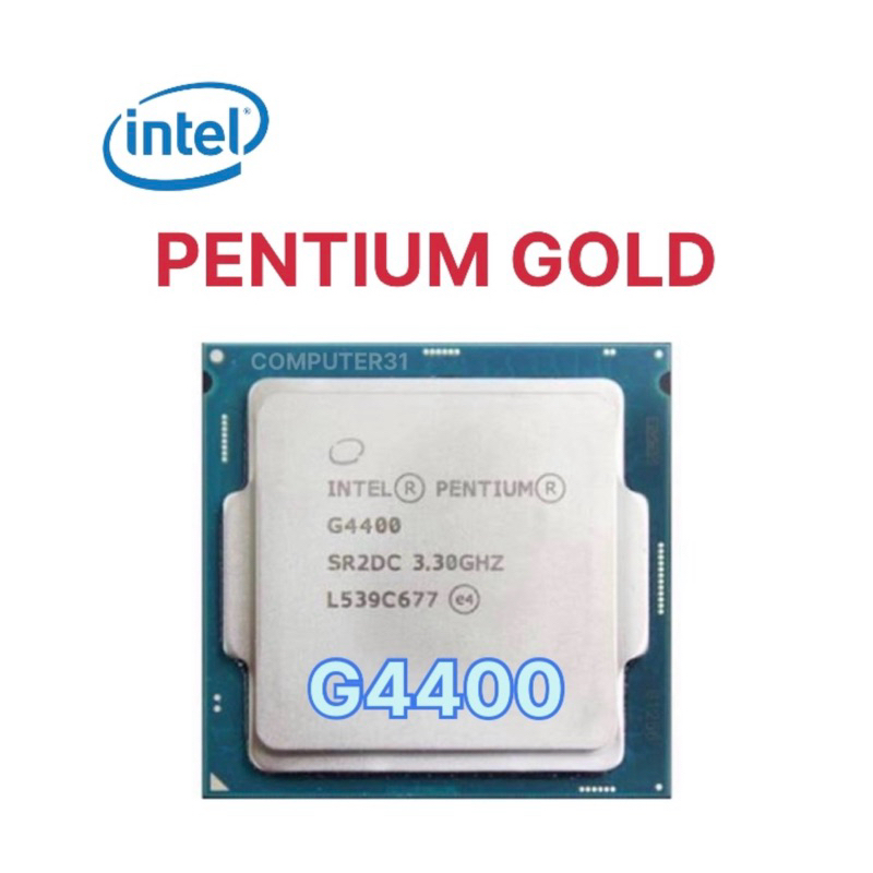 Jual Prosesor Intel® Pentium® G4400 Cache 3M, 3,30 GHz LGA 1151 Generasi ke6 garansi 5 bulan ...
