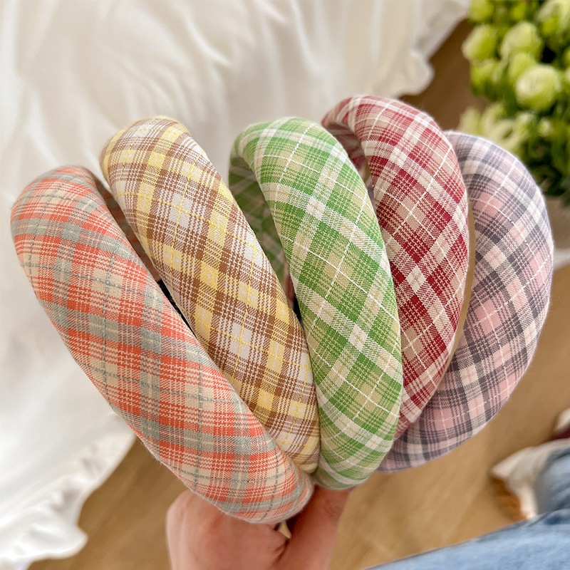 Jual BANDO BUSA KOREA MOTIF STRIP BANDANA TEBAL PREMIUM KOREAN HEADBAND ...
