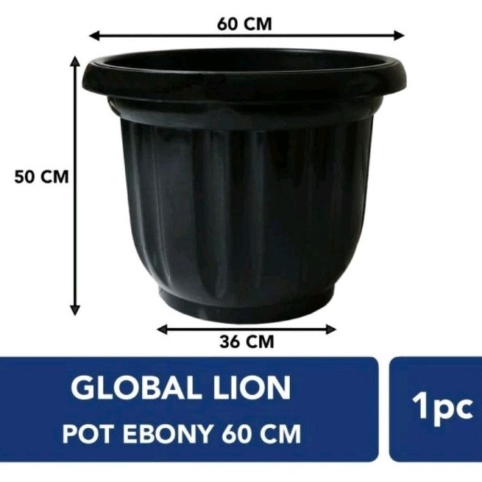 Jual Price POT HITAM EBONY 6 CM POT HITAM KOKOH POT TANAMAN BUNGAPOT ...