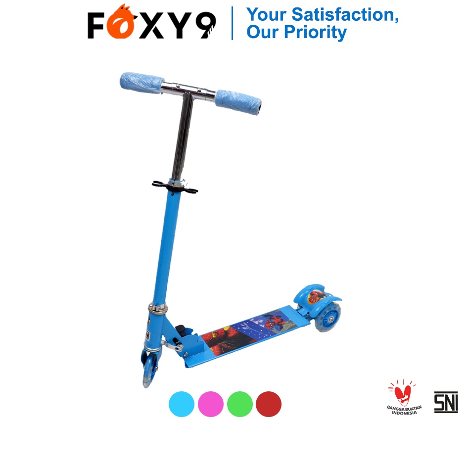 Jual KODE U63Z SKUTER BESI ANAK RODA 3 OTOPED SCOOTER 3 RODA SKUTER ...