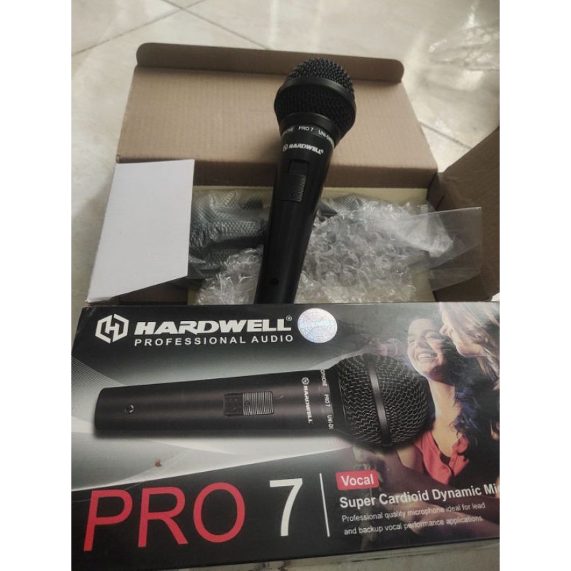 Jual Mic Microphone vocal Hardwee pro 7 original | Shopee Indonesia