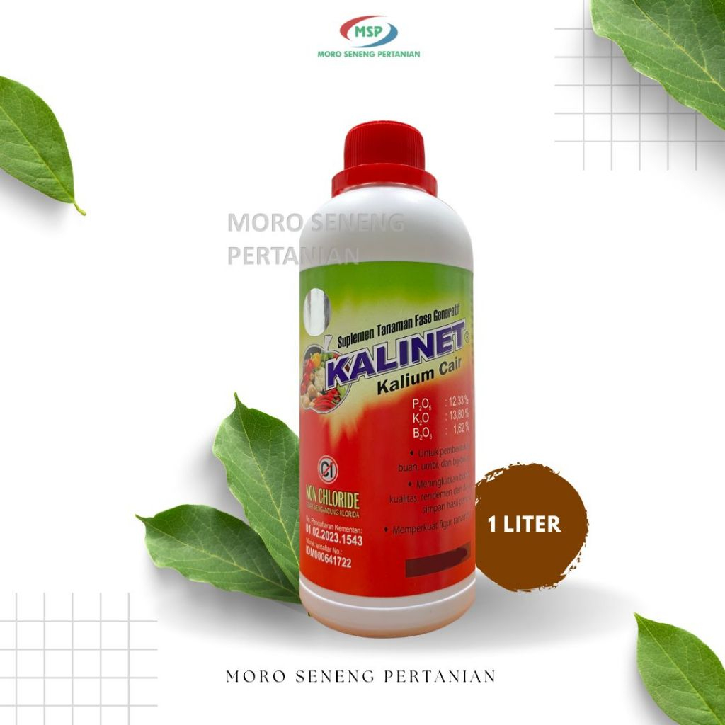 Jual KALINET (Pupuk Bunga Buah) 1Liter Sudah DeptaN | Shopee Indonesia