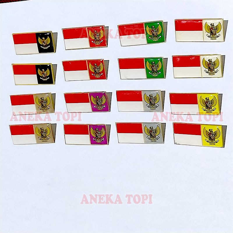 Jual Pin Merah Putih Garuda MPG Paskibra - Lencana Paskibra Bendera ...