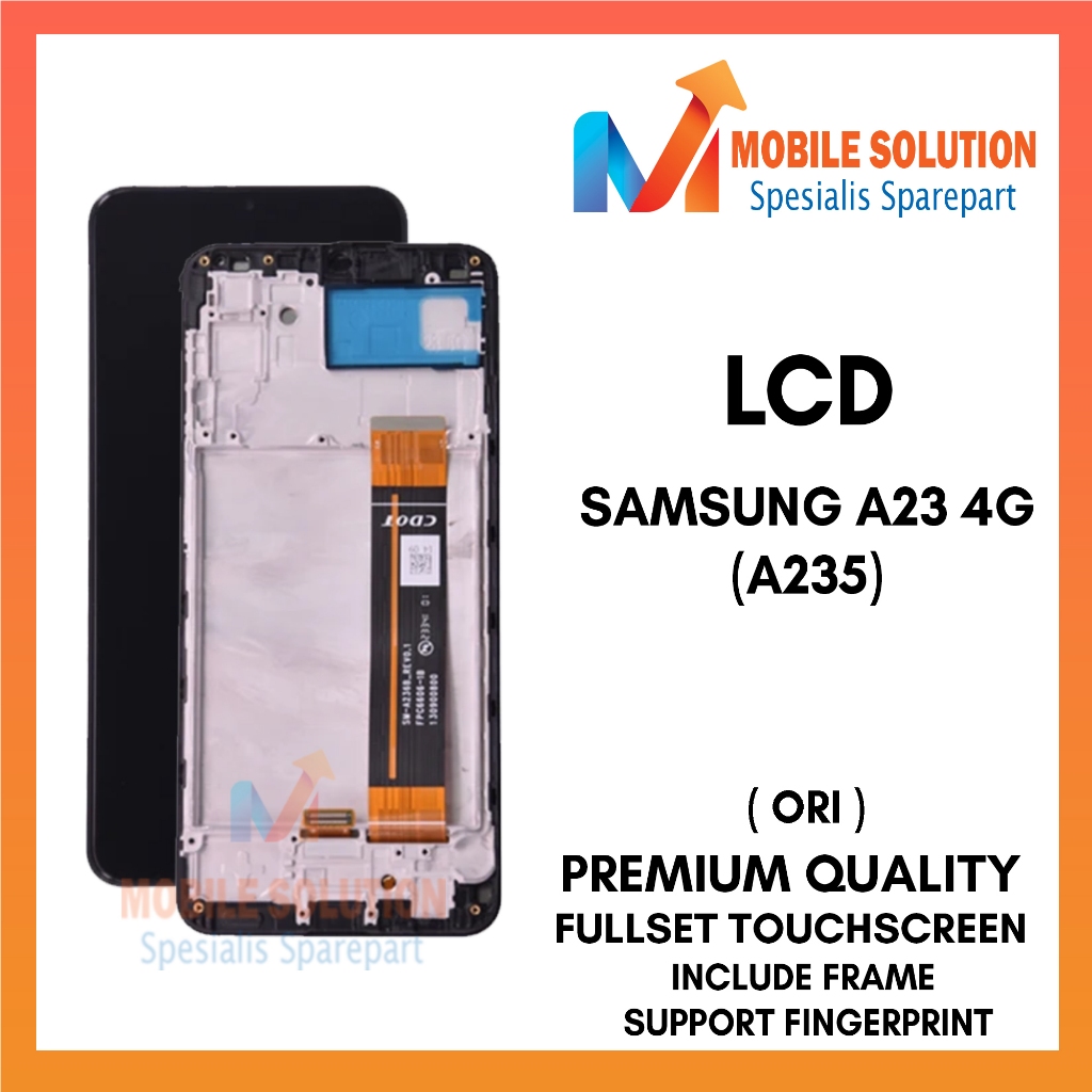 Jual Grosir LCD Samsung A23 4G (A235) INCLUDE FRAME 100% Fullset ...