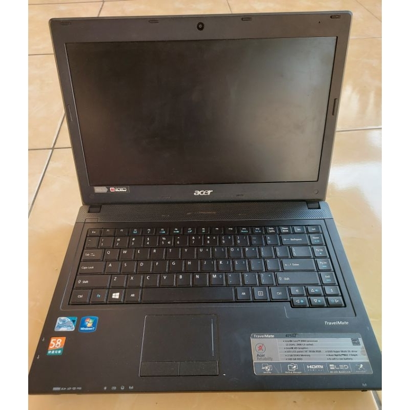 Jual Laptop Acer 4750 normal minus gabisa cas sesuai slide akhir ...