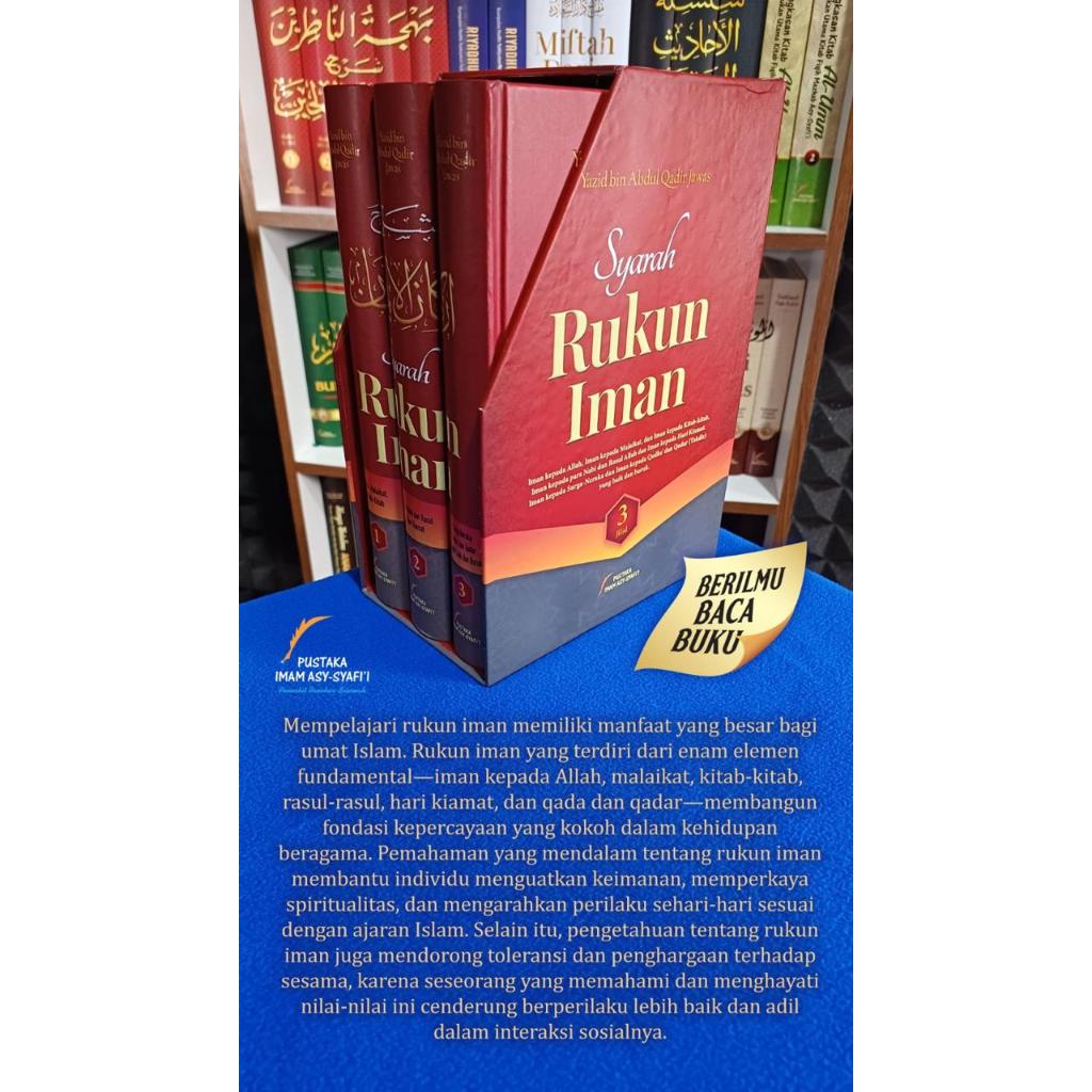 Jual 1 Set Syarah Rukun Iman Jilid 1,2 dan 3 - Pustaka Imam Asy-Syafi'i | Shopee Indonesia