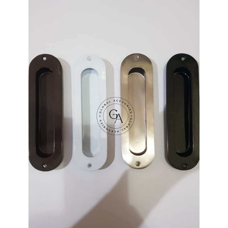 Jual Handle tanam pintu sliding / pull handle sliding door oval ...