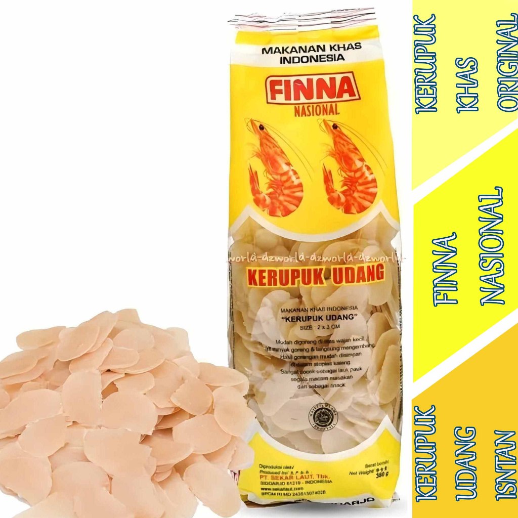 Jual Kerupuk Udang Original - Kerupuk Finna - Kerupuk Udang Nasional ...