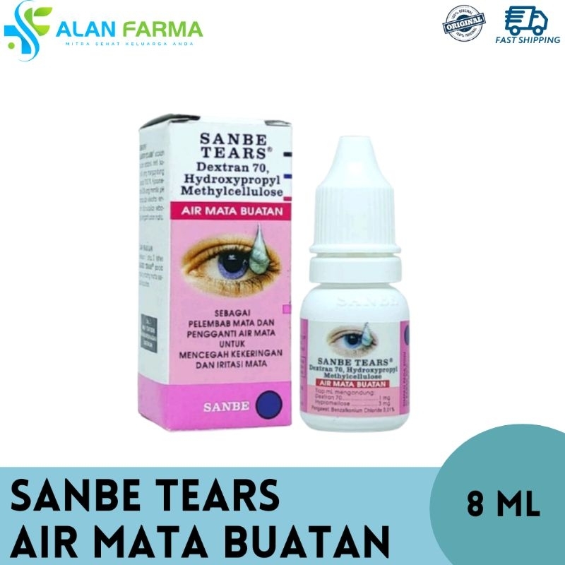 Jual Sanbe Tears 8 mL | Sanbe Tears Air Mata Buatan | Sanbe Tear ...