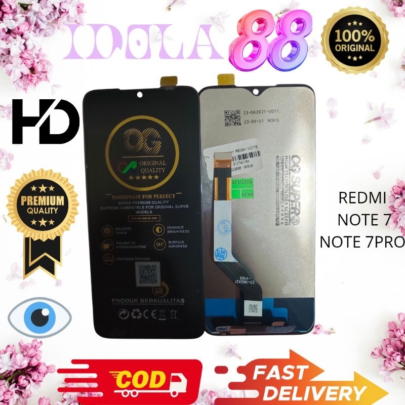Jual LCD FULLSET XIAOMI REDMI NOTE 7 / NOTE 7PRO ORIGINAL TOUCHSCREEN LCD | Shopee Indonesia