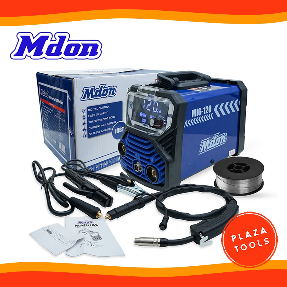 Jual Mesin Las MIG MDON MIG-120 Inverter Las Listrik Trafo Travo Tanpa ...