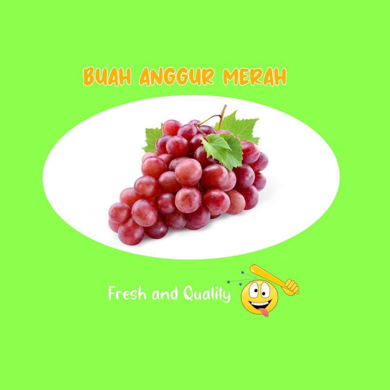Jual BUAH ANGGUR AUSTRALIA MANIS / RED GLOBE | Shopee Indonesia