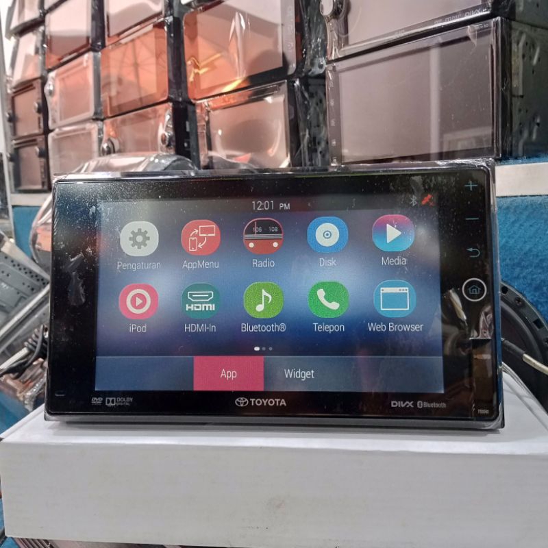 Jual Head unit OEM standard Toyota Fortuner vrz 2018 brand Pioneer ...