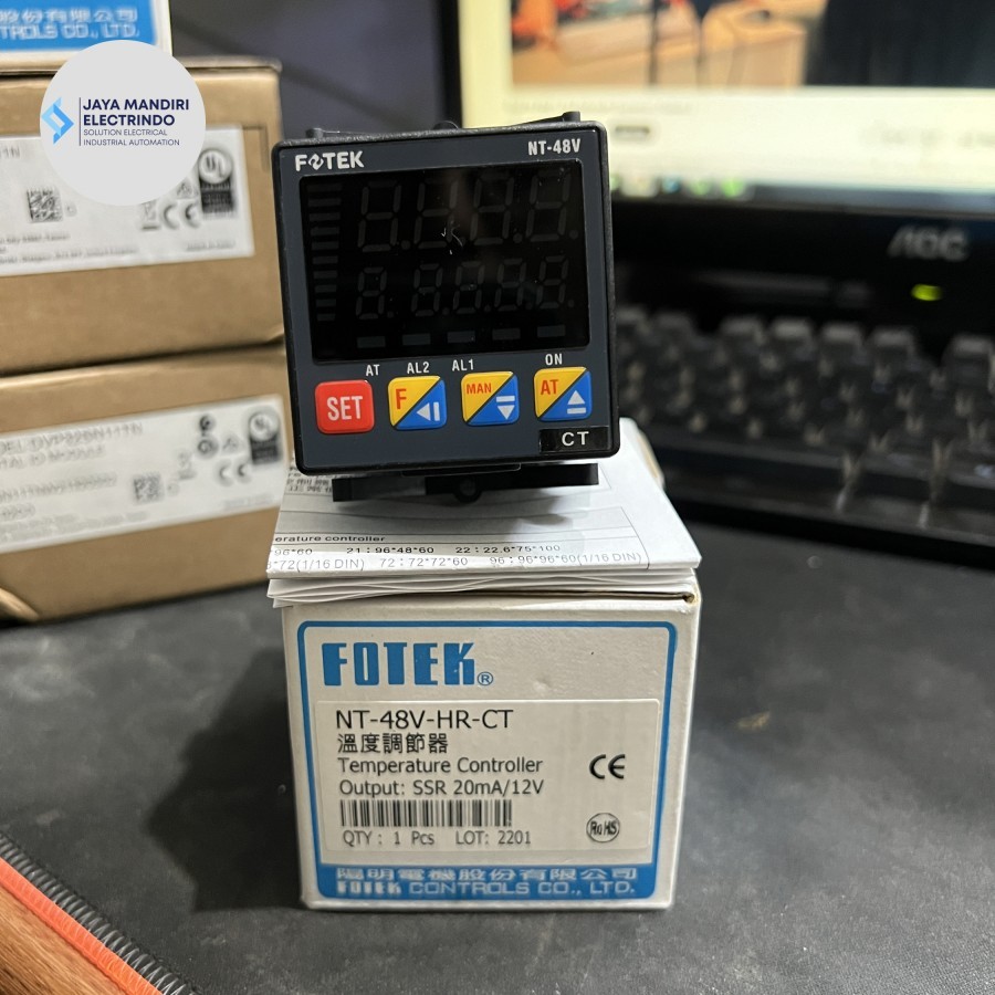 Jual TEMPERATURE CONTROLLER FOTEK NT-48V-HR-CT | Shopee Indonesia