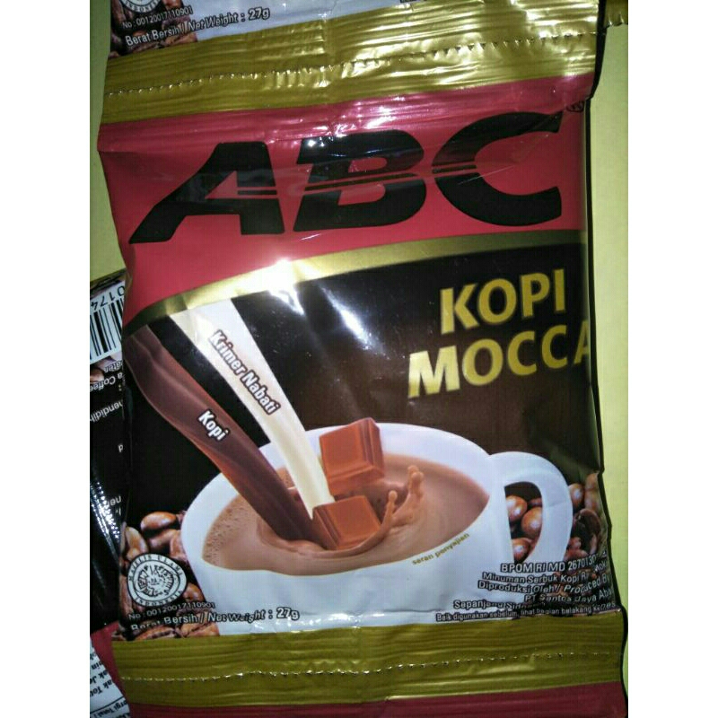 Jual ABC KOPI MOCCA ISI 10 SACHET@27GR-KOPI ABC MOKA | Shopee Indonesia