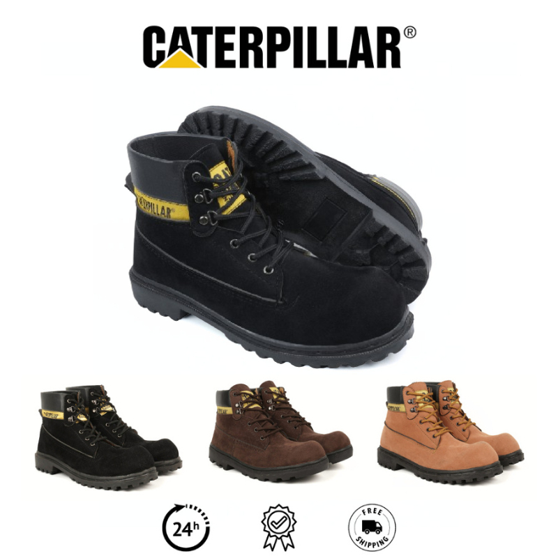 Jual Sepatu Boots Pria - Sepatu Safety Pria - Sepatu Caterpillar Bots ...