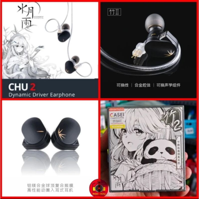 Jual Earphone IEM Moondrop CHU II CHU 2 CHU2 CHUII headset dynamic ...