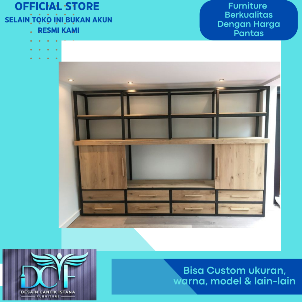 Jual RAK TV MULTIGUNA LACI CABINET MODERN | Shopee Indonesia
