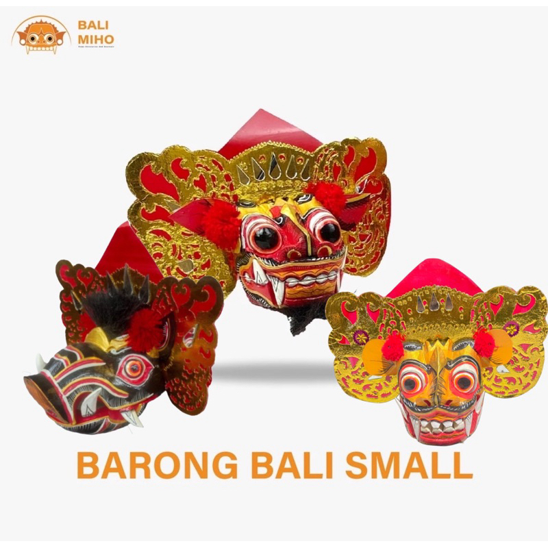 Jual Topeng Barong- Tapel Barong - Barong Bali - Miniature Barong ...
