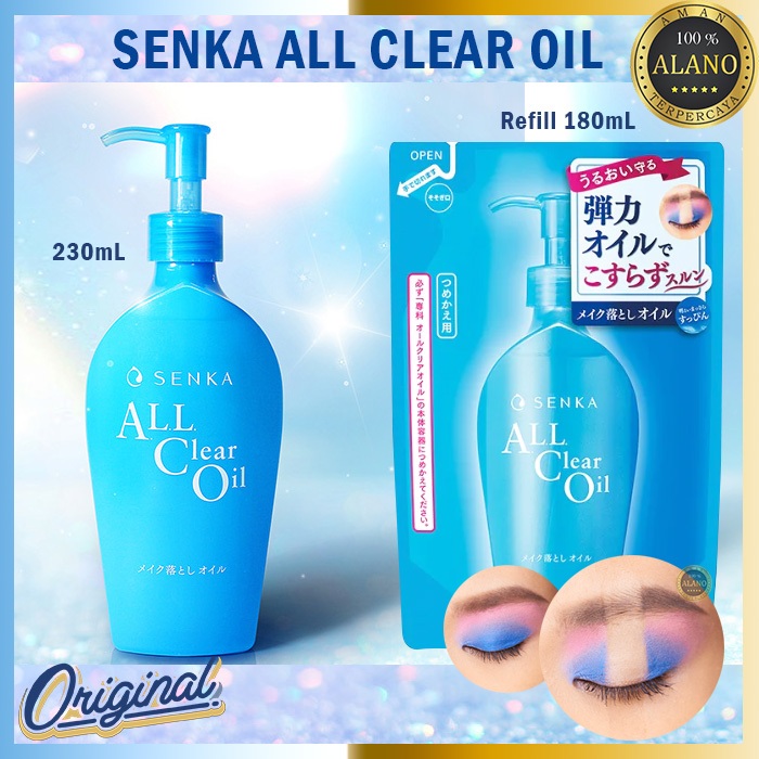 Jual Senka All Clear Oil Original Japan | Shopee Indonesia